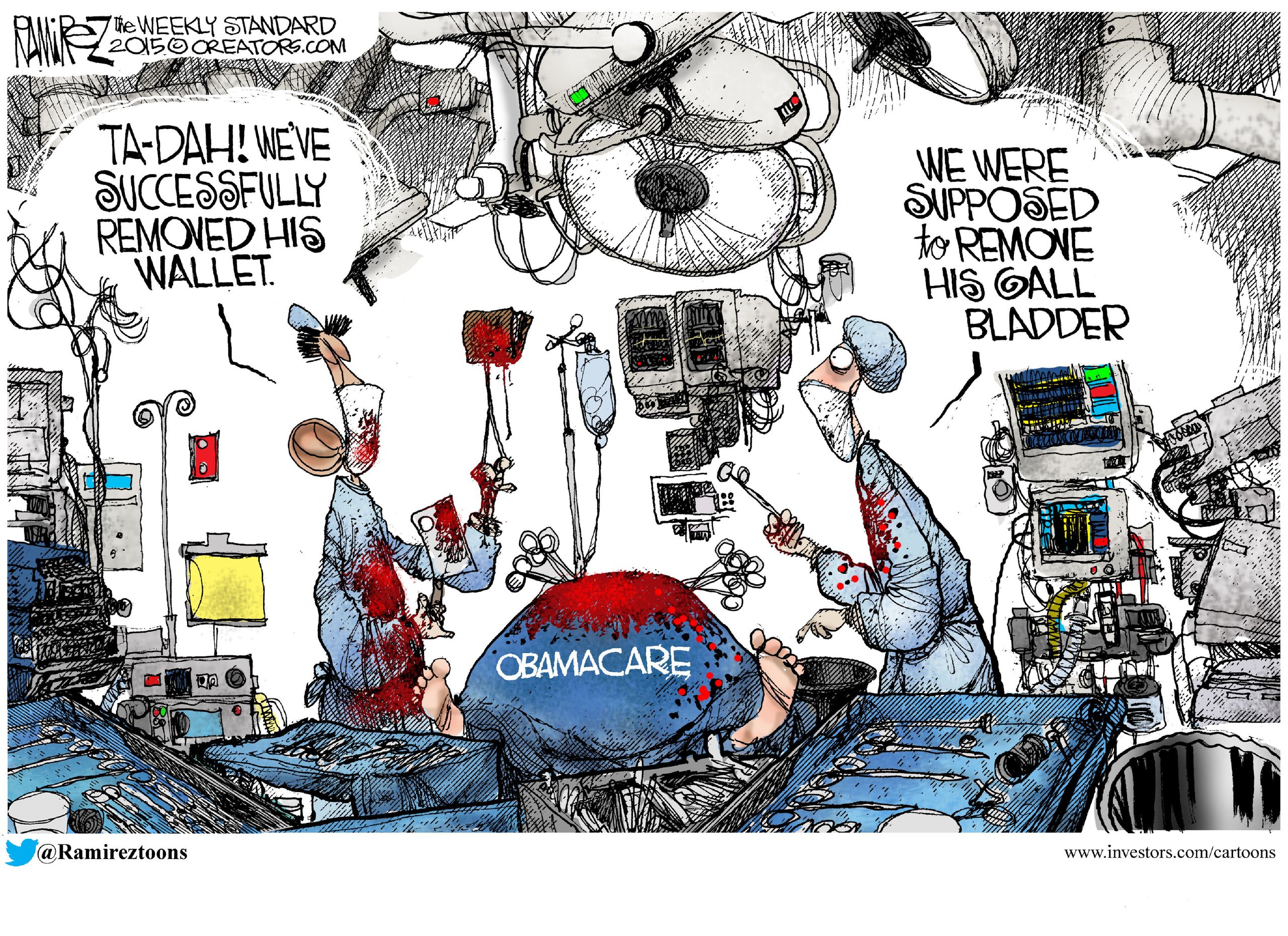 Obama cartoon U.S. Obamacare Economy | The Week