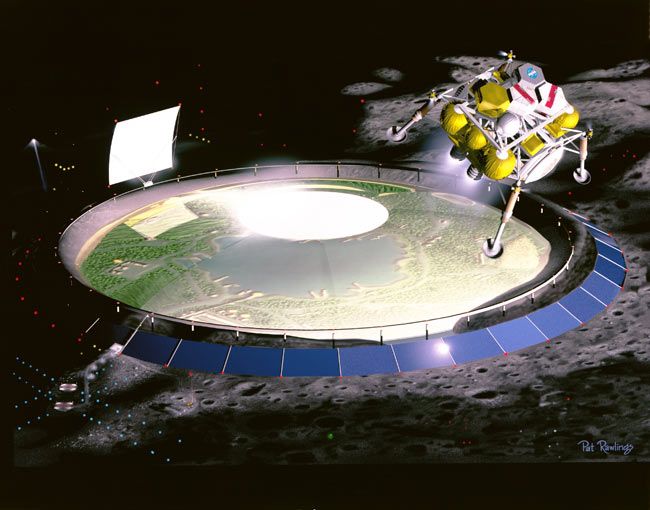 Space Farms Could Mine Minerals From Moon Dirt | Space