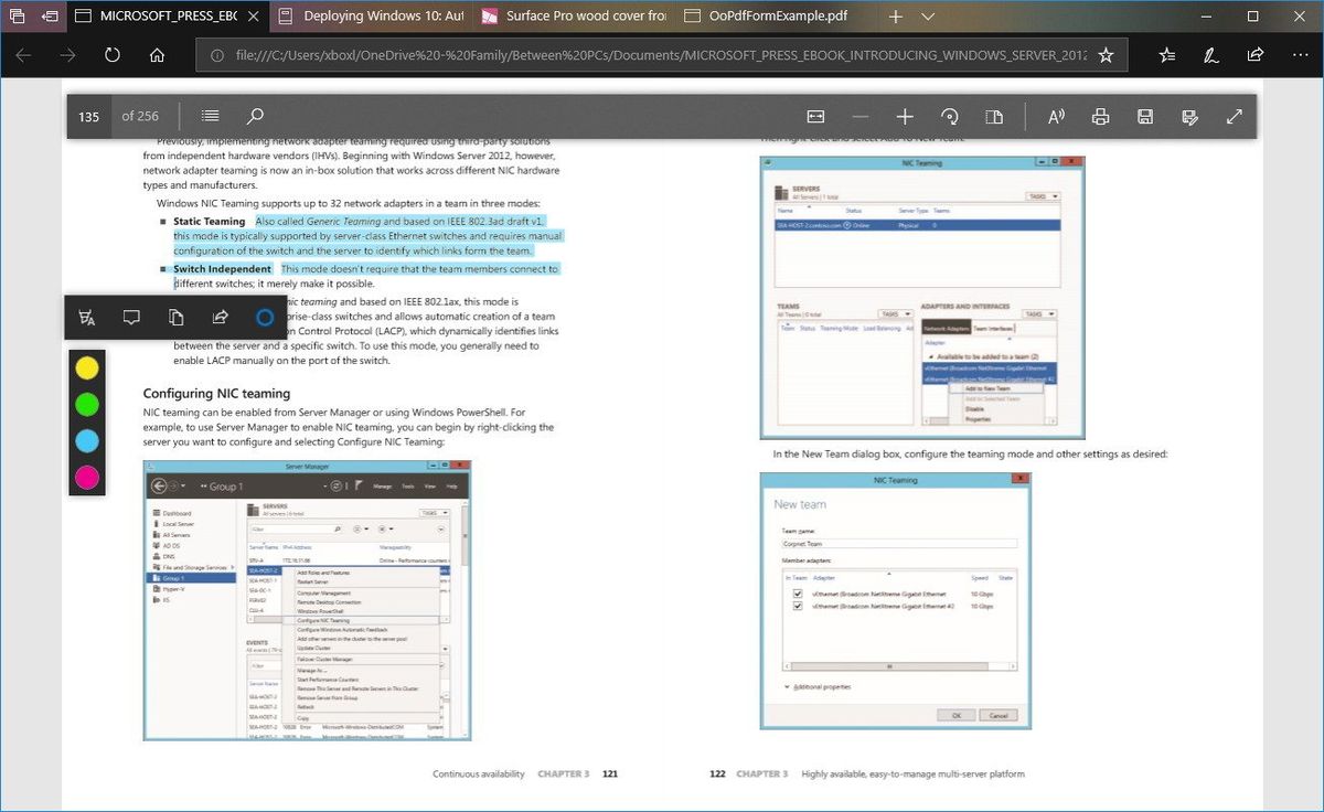 How to use Microsoft Edge's reading features in Windows 10 April 2018 ...