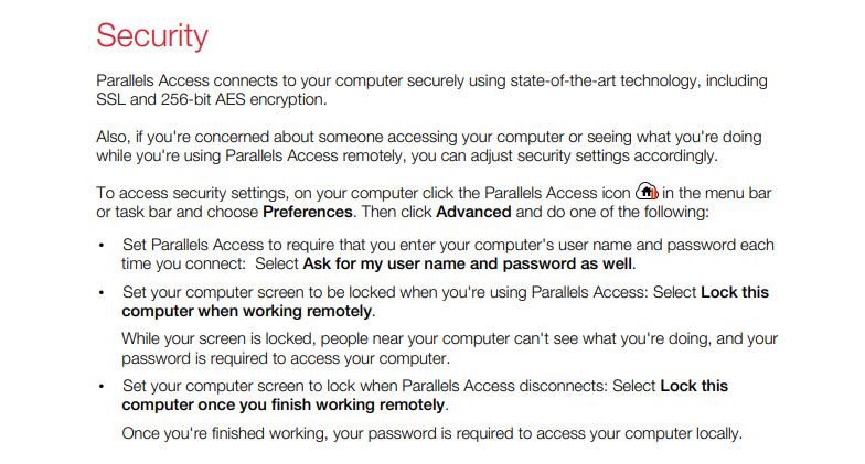 Parallels Access review: User-friendly remote access. | TechRadar