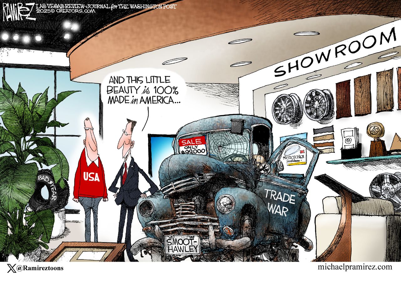 Today's political cartoons - April 1, 2025 | The Week
