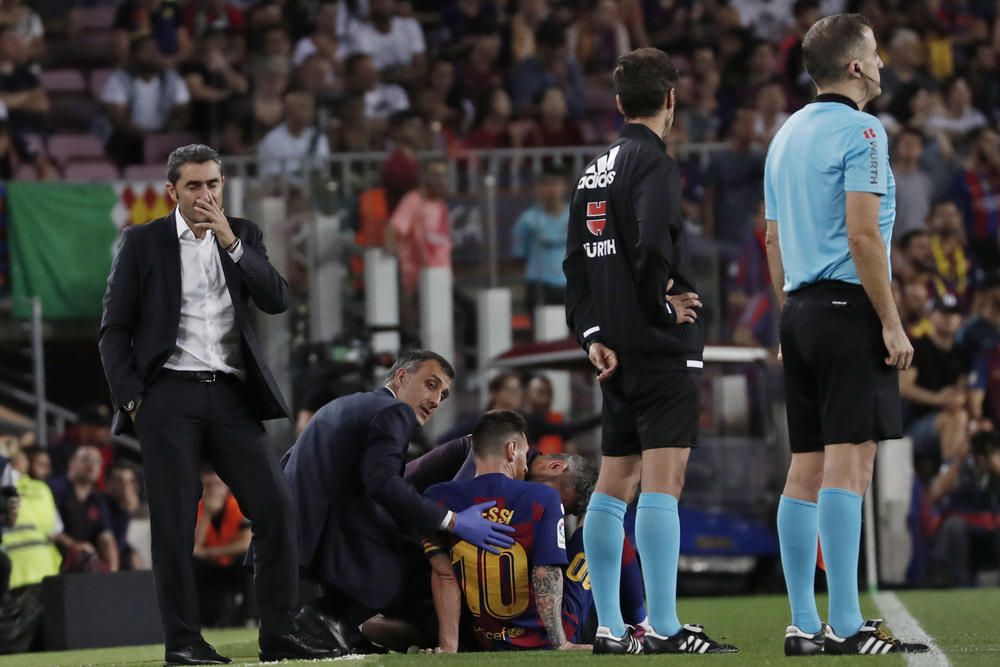 Barcelona sweating over fitness of Lionel Messi | FourFourTwo