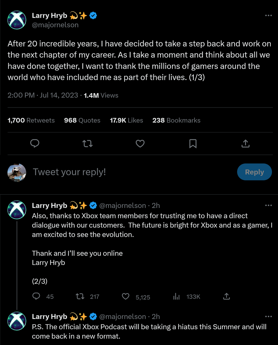 After 20 years, Major Nelson is leaving Microsoft | PC Gamer
