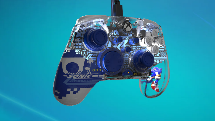 Guys, someone trapped Sonic the Hedgehog inside a controller | PC Gamer