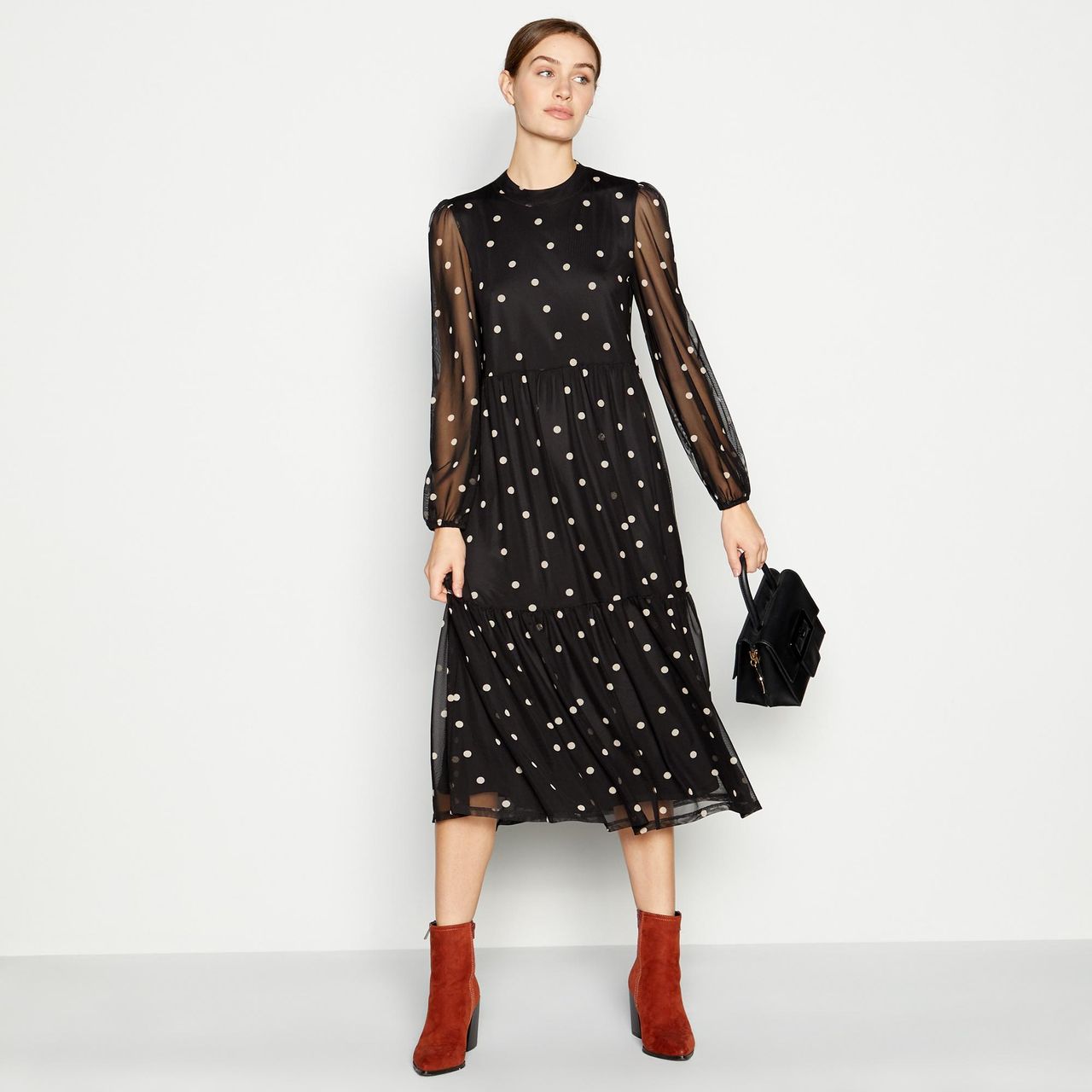 This Debenhams dress could become the new spotty dress of the moment ...