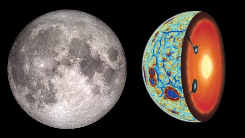 What happened when the moon 'turned itself inside out' billions of ...