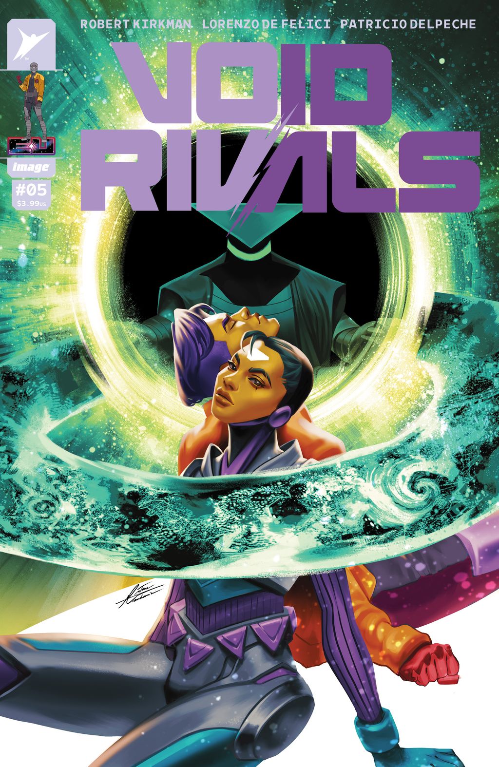The covers for Void Rivals #5 hint at danger for Darak (and more ties ...