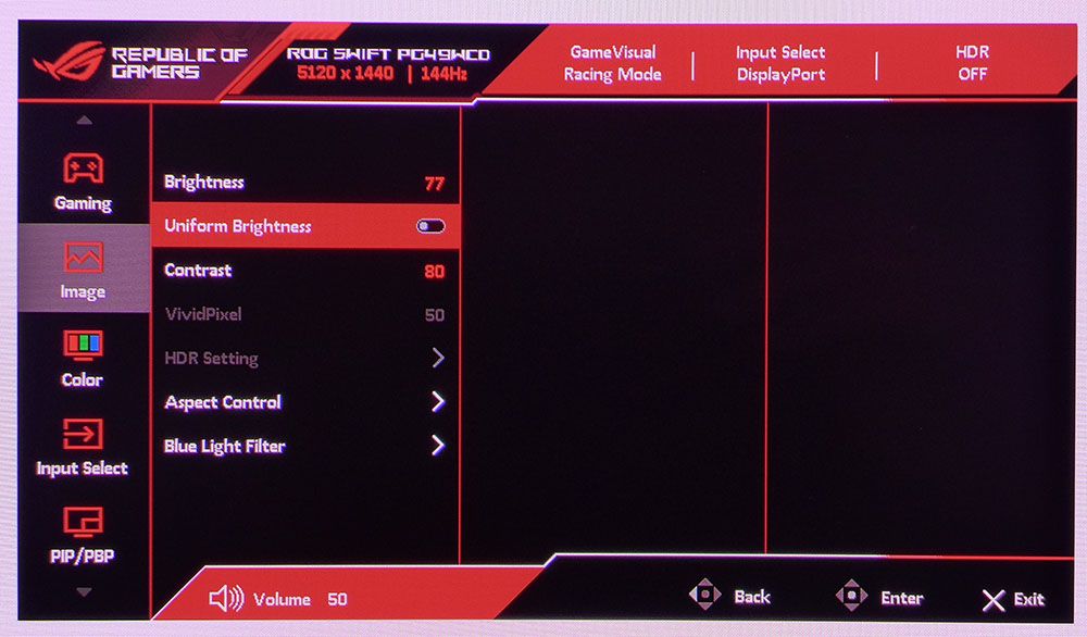 Asus ROG Swift PG49WCD 49-inch gaming monitor review: The most colorful ...