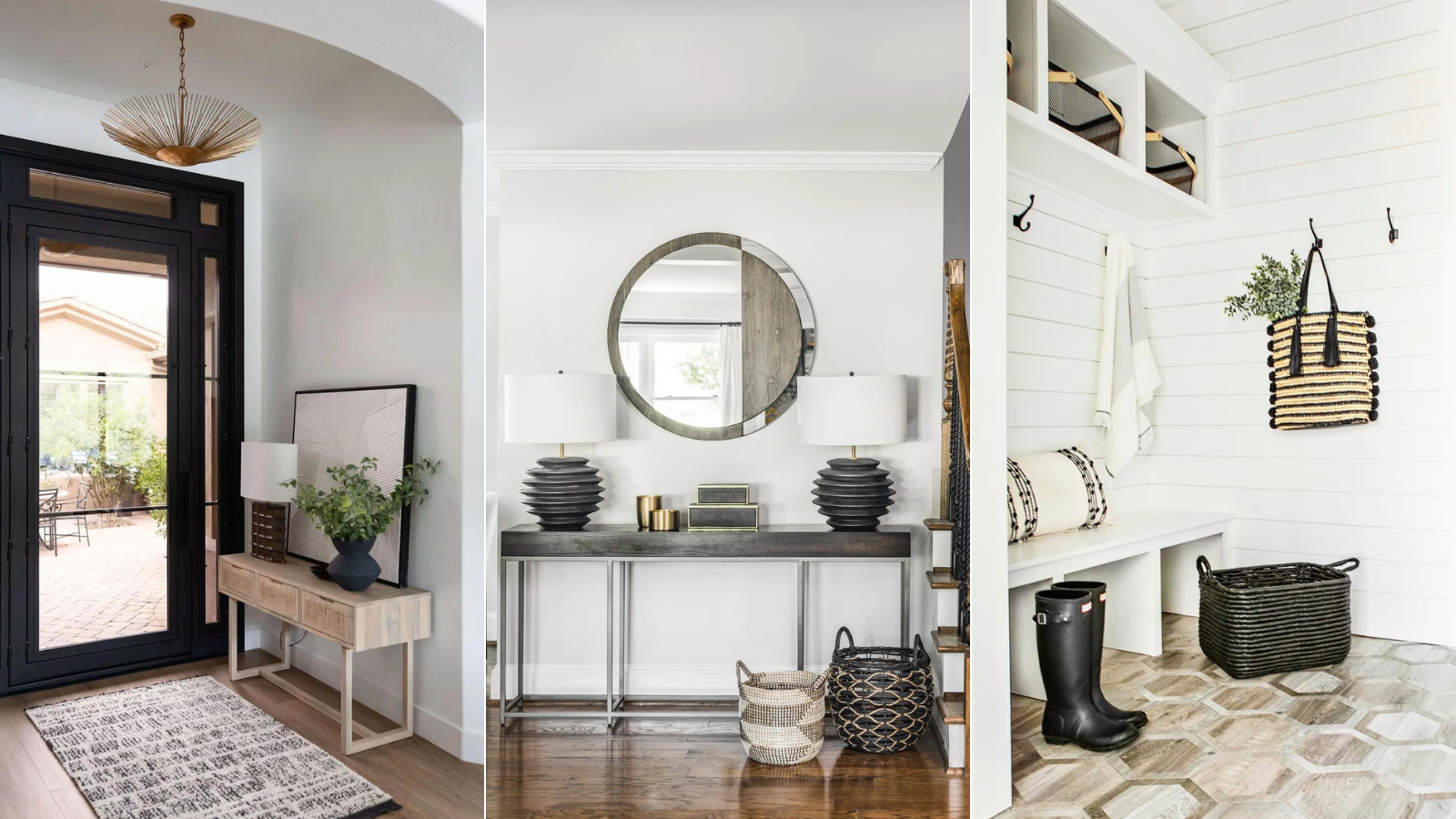 Must-haves for small entryways, according to pro-organizers