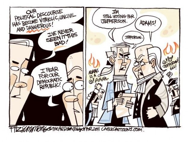 Founding fathers of discourse | The Week