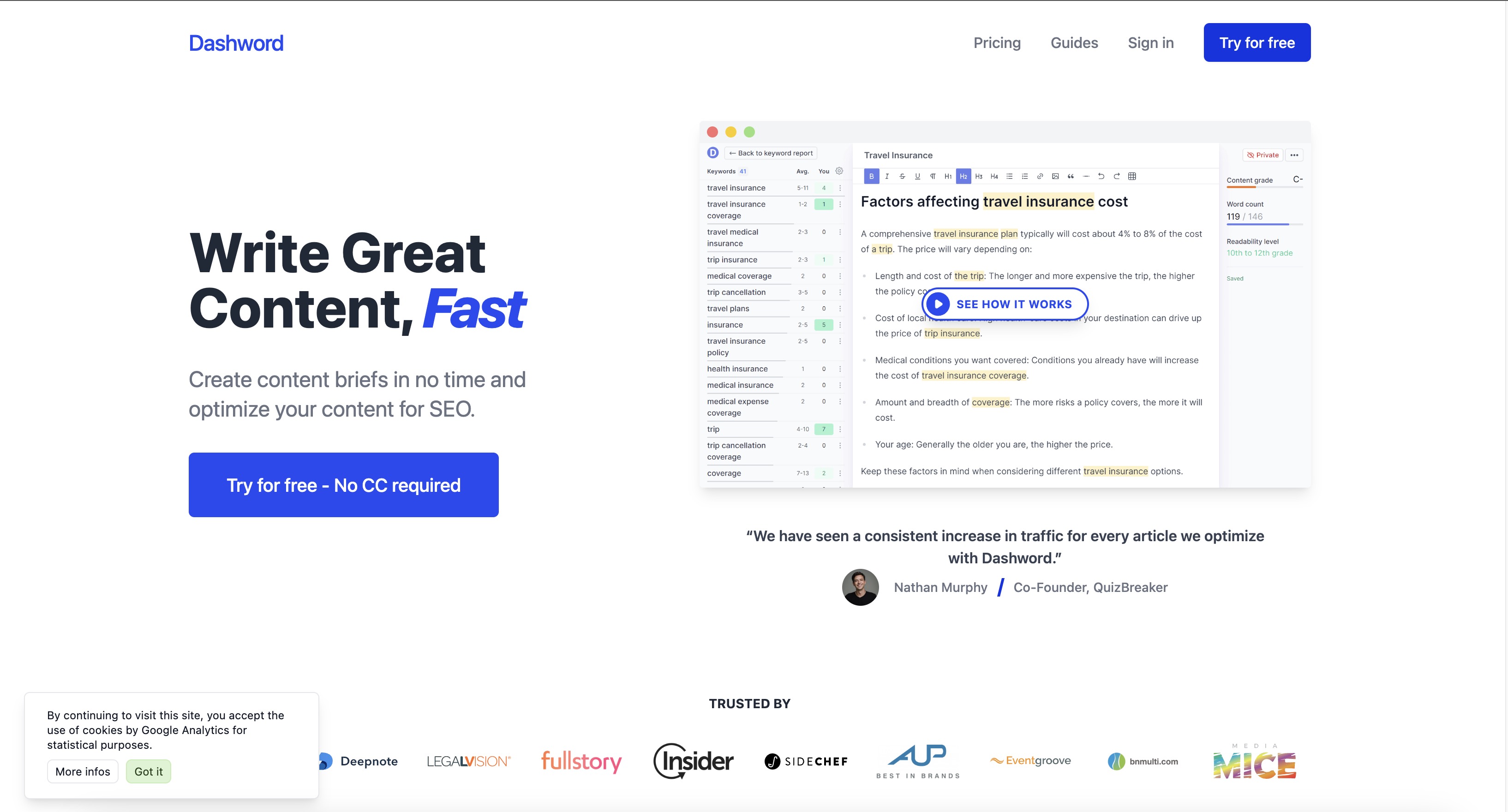Dashword Review A Nearly Perfect SEO Optimization Program With One Dashword Review A Nearly Perfect SEO Optimization Program With One