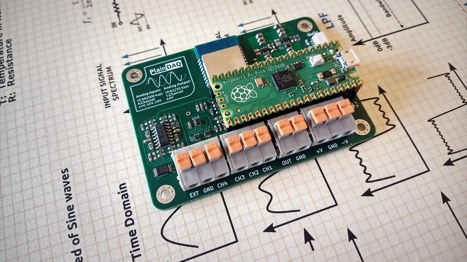 Raspberry Pi Pico DAQ PCB Turns Microcontroller into Oscilloscope | Tom's Hardware