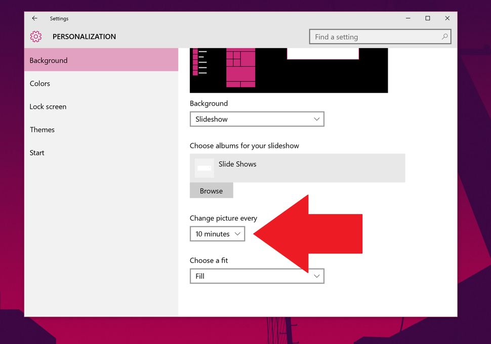 How to enable wallpaper Slideshow in Windows 10 and make it work on battery too | Windows Central