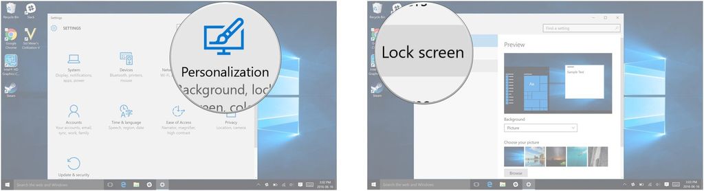 How to change the background on your lock screen on Windows 10 ...
