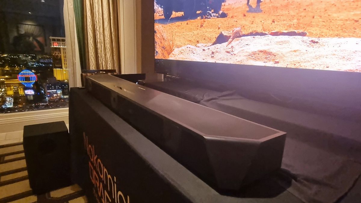 I heard the 21-channel Nakamichi Dragon soundbar unleashed – and it ...