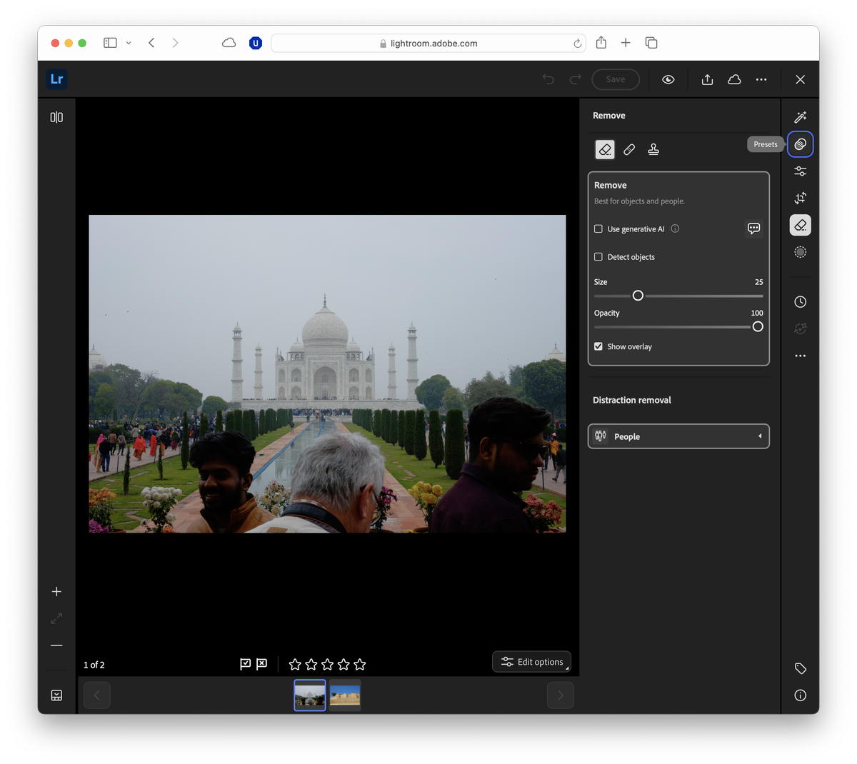 How to remove backgrounds and objects in Adobe Lightroom | TechRadar