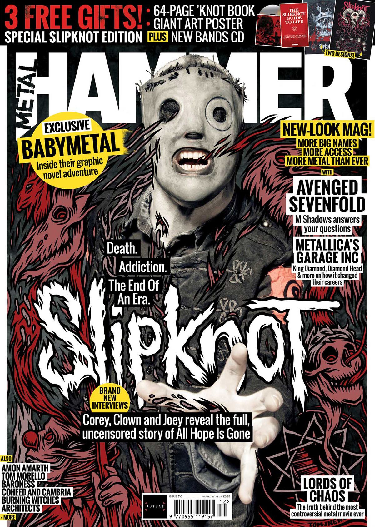 World exclusive Slipknot interview in the new-look issue of Metal ...