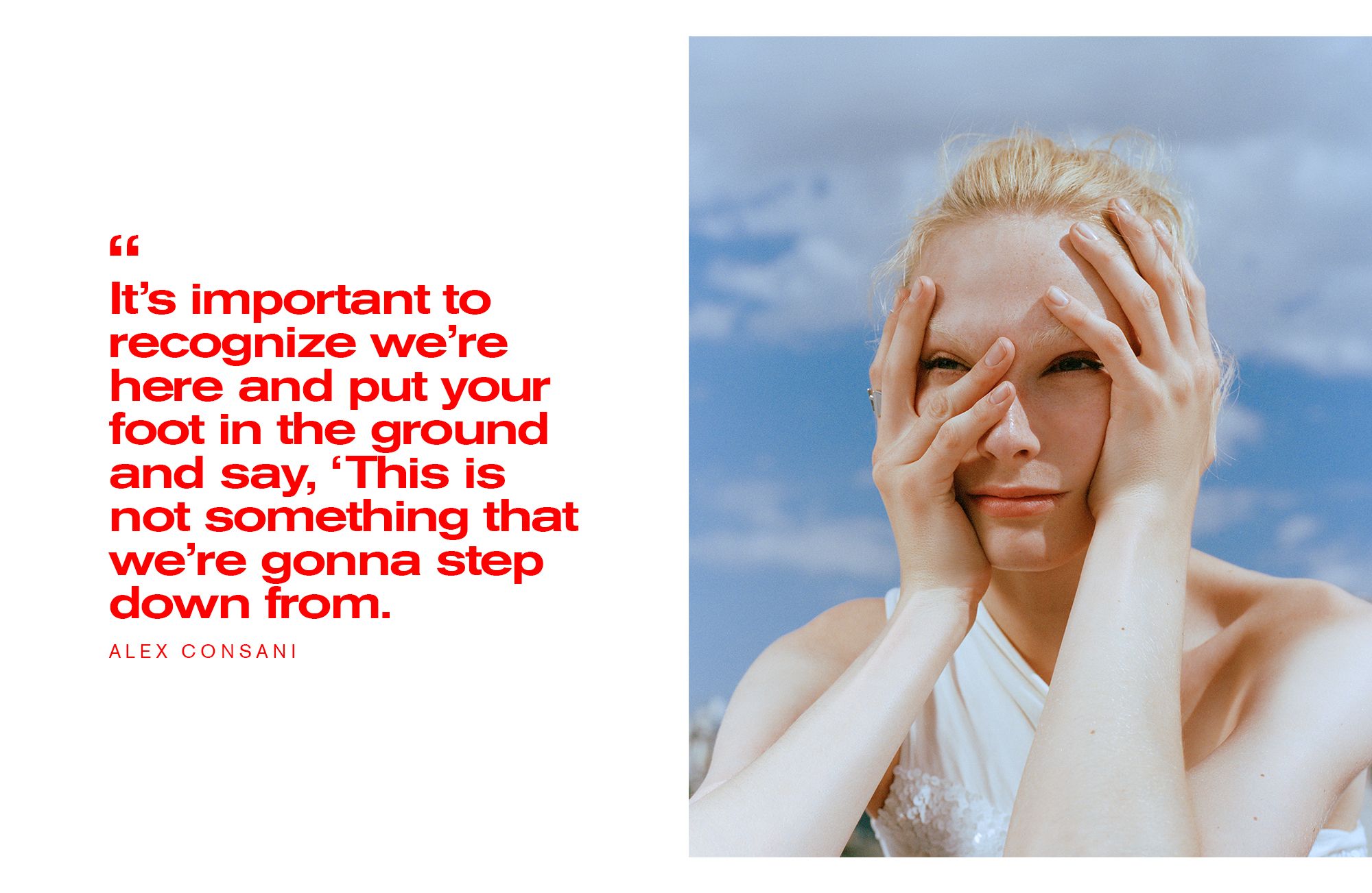 Meet Alex Consani, the People's Princess | Who What Wear