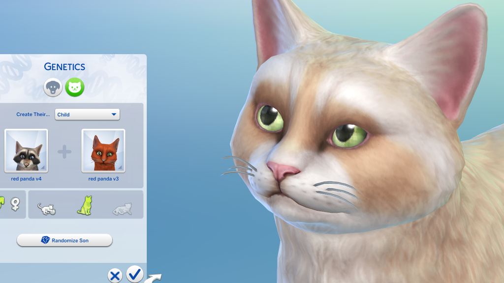 I bred raccoons and cats in The Sims 4 to create the cutest animal ever ...