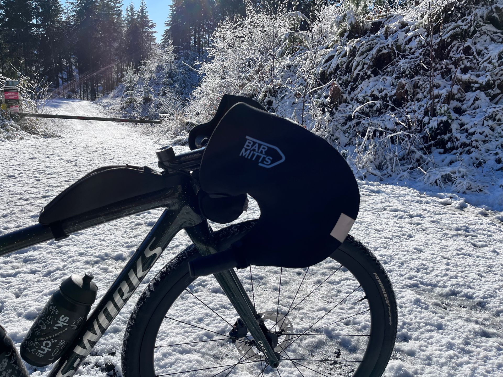 Looks be damned: a Type II adventure review of the simply effective Bar Mitts | Cycling Weekly