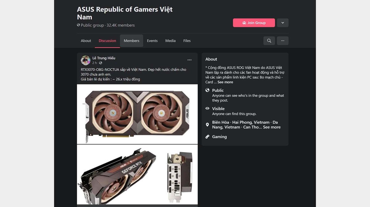 The Asus X Noctua RTX 3070 is exactly what I wanted it to be: so brown ...