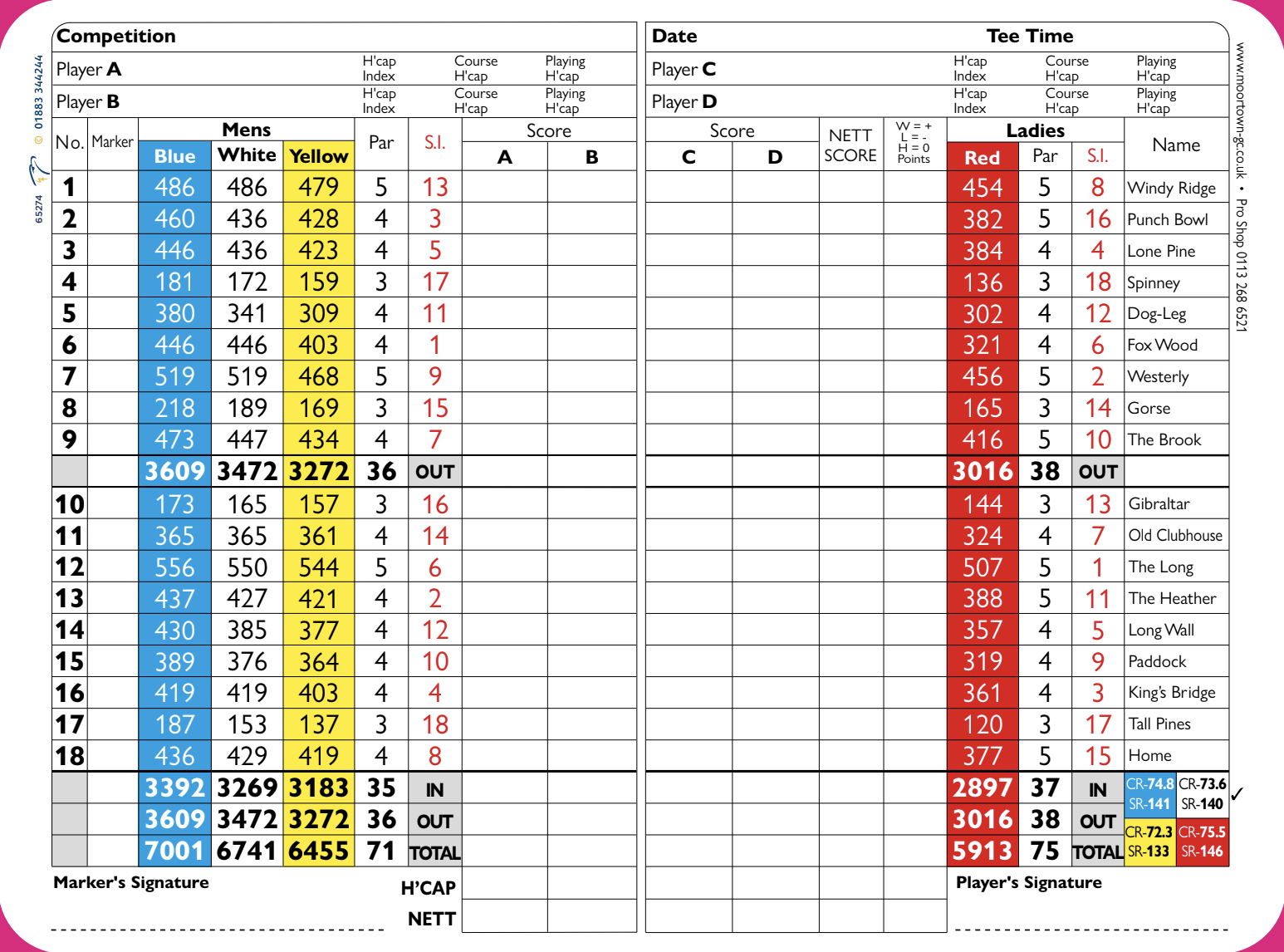 Moortown Golf Club Course Review, Tee Times and Key Info | Golf Monthly