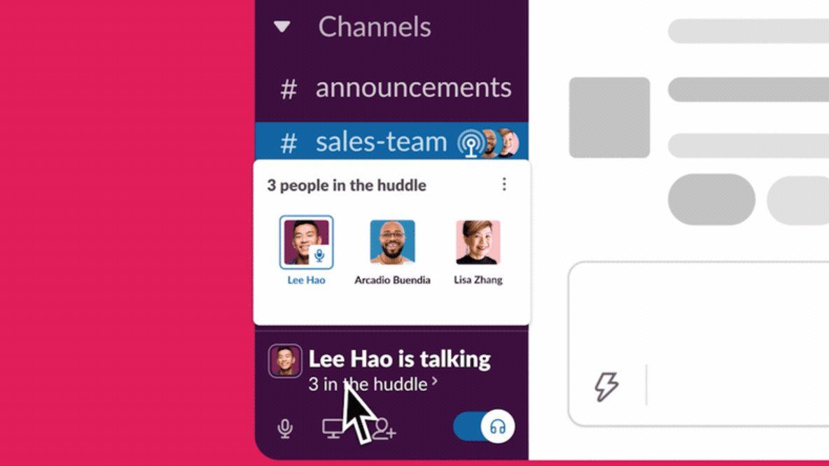 Slack's new audio-only group chats wants to bring back casual office ...