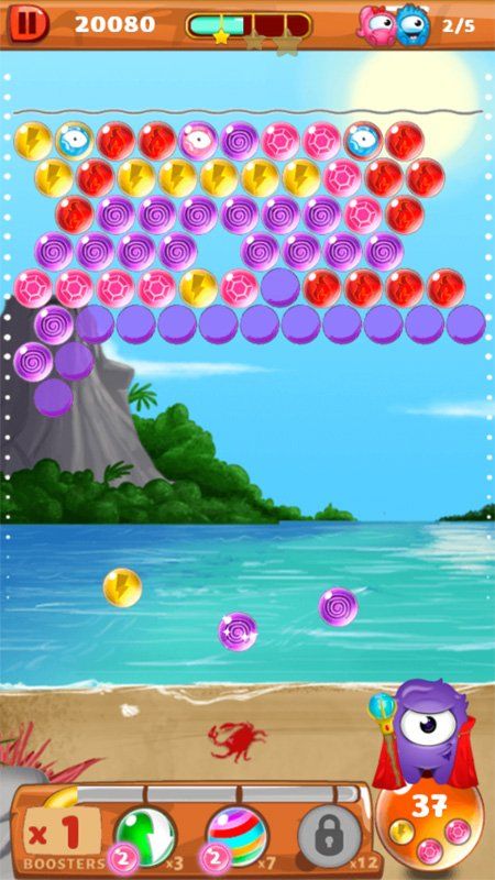 Bubble bursting with an alien twist in Bubble Guriko | Windows Central