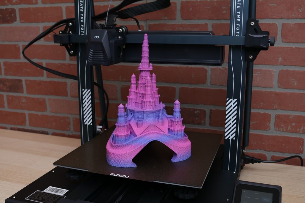 Elegoo Neptune 4 Plus 3D Printer Review: Galaxy-Sized Prints at the ...