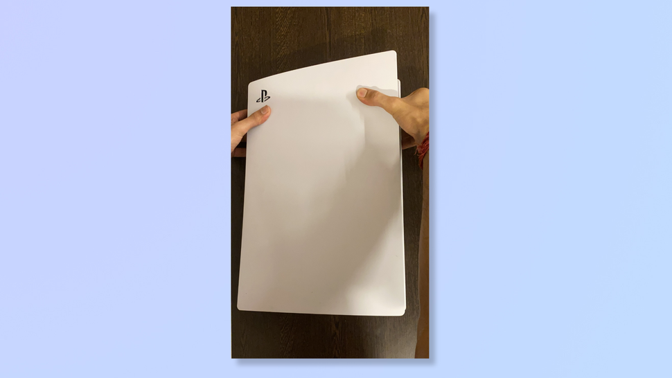 PS5 how to remove cover | Tom's Guide