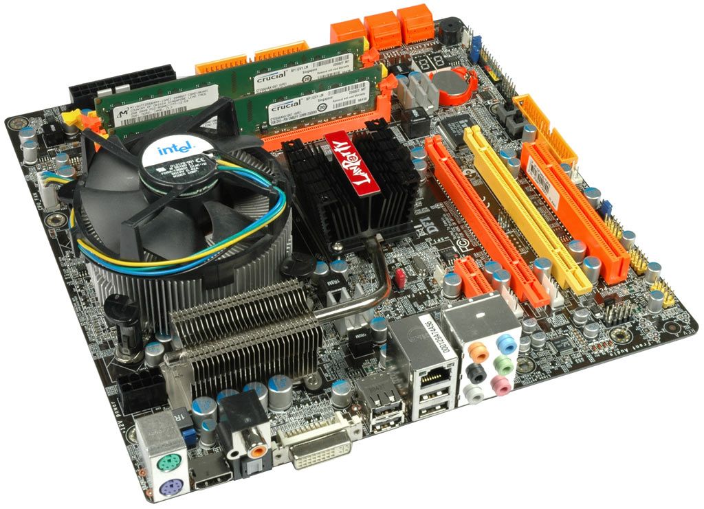 DFI LANParty GF9400-T2RS - G45 And GeForce 9400: Integrated Chipsets ...