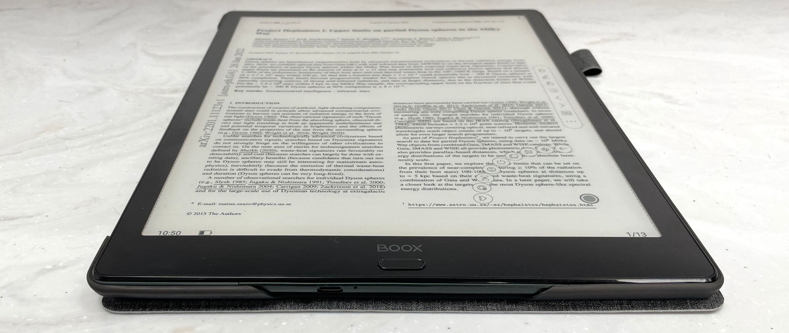 Onyx Boox Max Lumi 2 Review TechRadar
