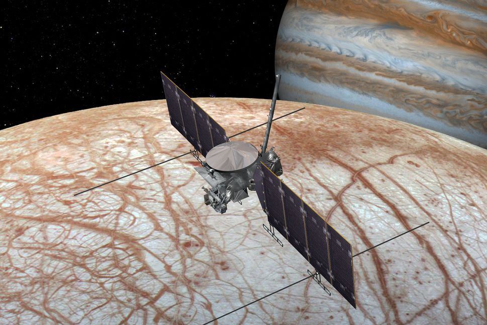 NASA Could Use a Miniaturized Satellite to Test Europa Moon's Dust and ...