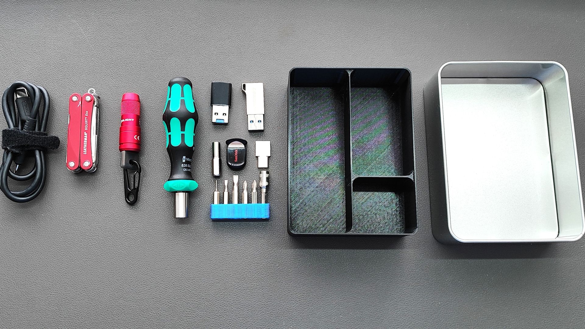 I created a convenient PC repair kit that I can take on the road ...