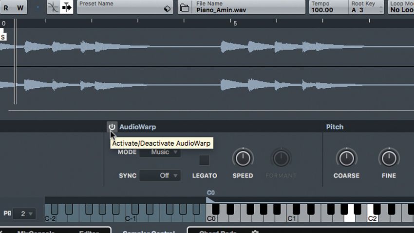 How to use Cubase 9's Sampler Track to play a sample across the ...