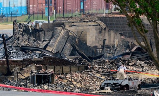 Shocking photos from the Quebec train explosion | The Week