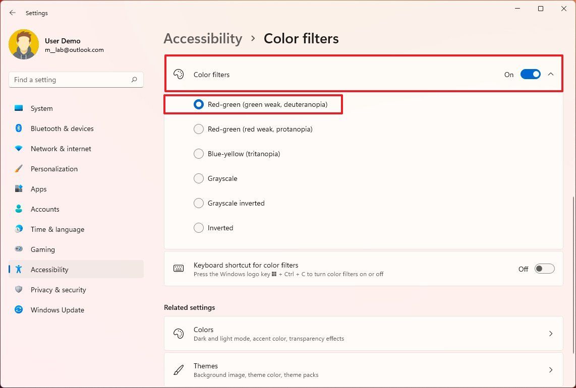 How to use color filters on Windows 11 | Windows Central