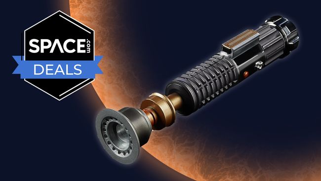 Save up to 35% on a range of Black Series Force FX lightsabers | Space