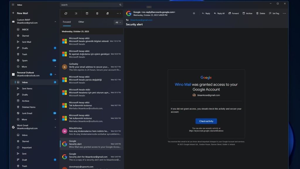 Wino offers a sleek and straightforward Mail app alternative | Windows ...