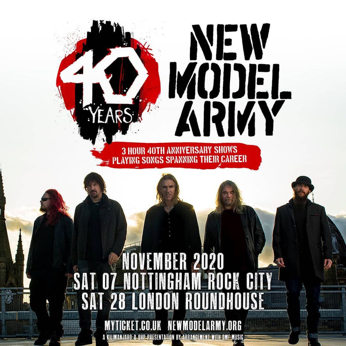 New Model Army will celebrate 40th anniversary with UK shows | Louder