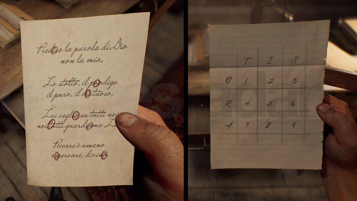 Indiana Jones Father and Son safe code solution | GamesRadar+