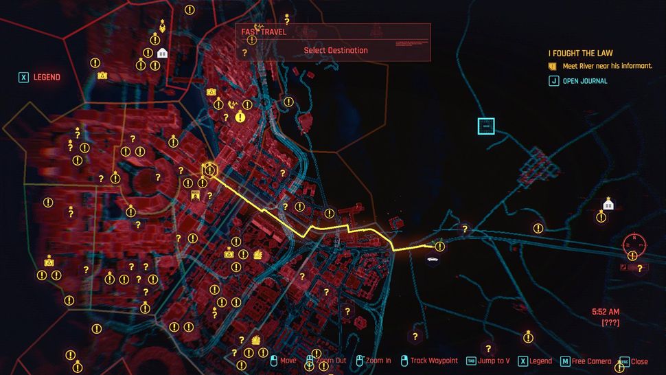 How big is the map in Cyberpunk 2077? | Windows Central