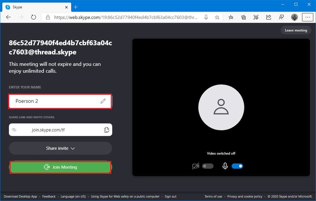 How to use Meet Now to make free video calls on Windows 10 | Windows ...