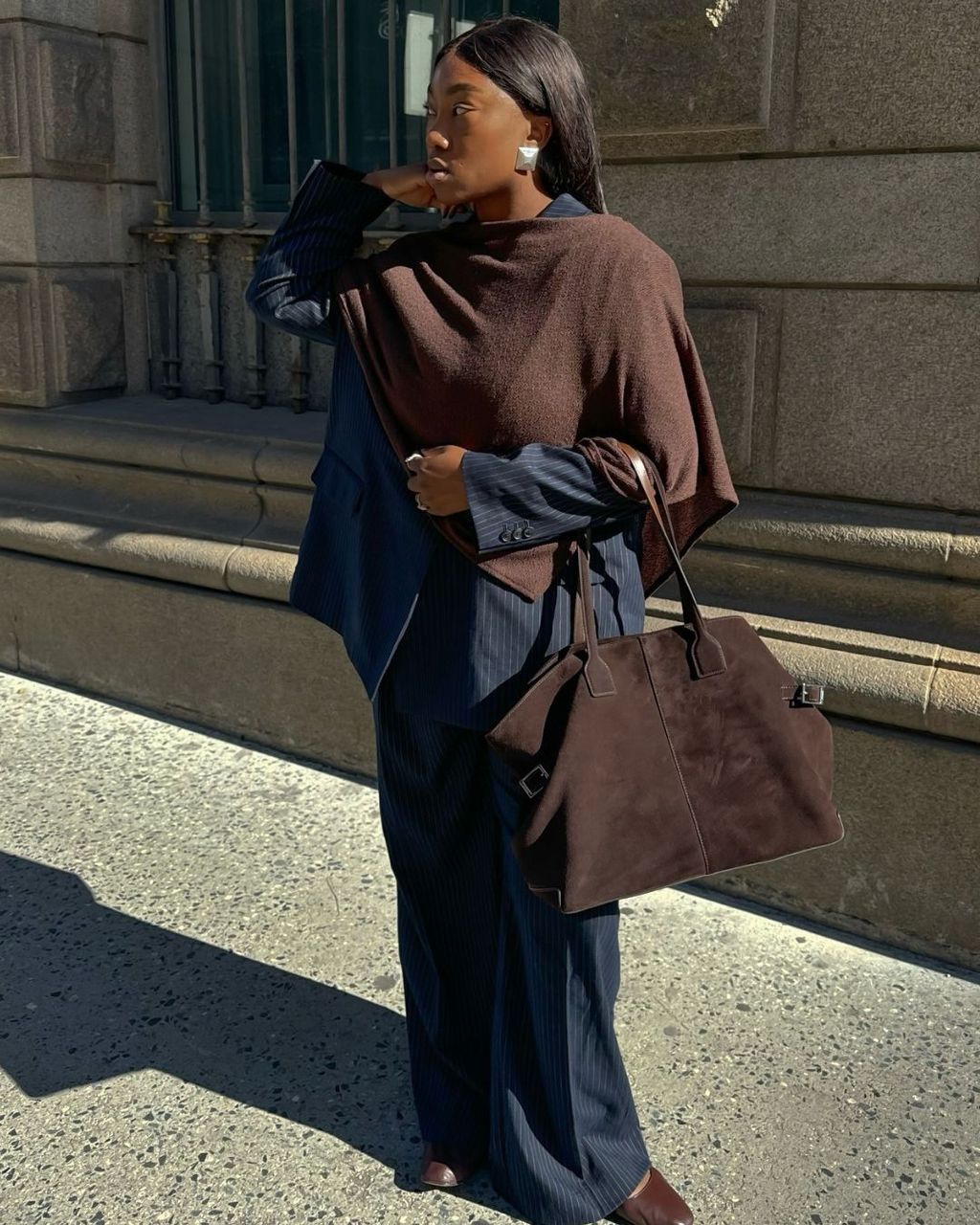 Navy and Brown is the Colour Combination Fashion People Will Be Wearing ...