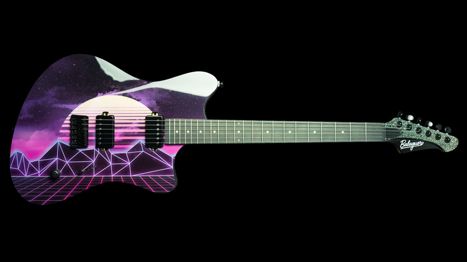 Balaguer Guitars unveils '80s synthwave-inspired limited-edition Espada ...