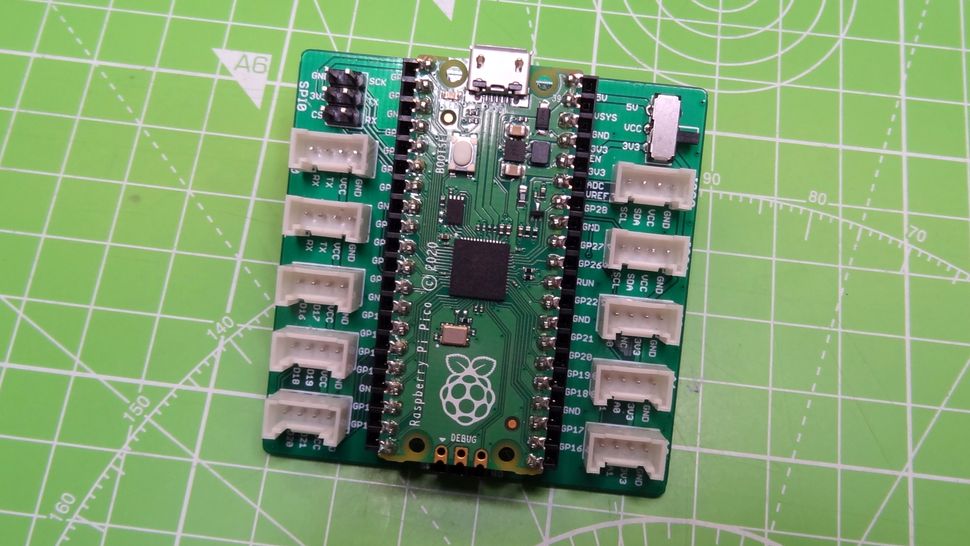 Seeed Grove Shield for Raspberry Pi Pico Review: Electronics as simple ...