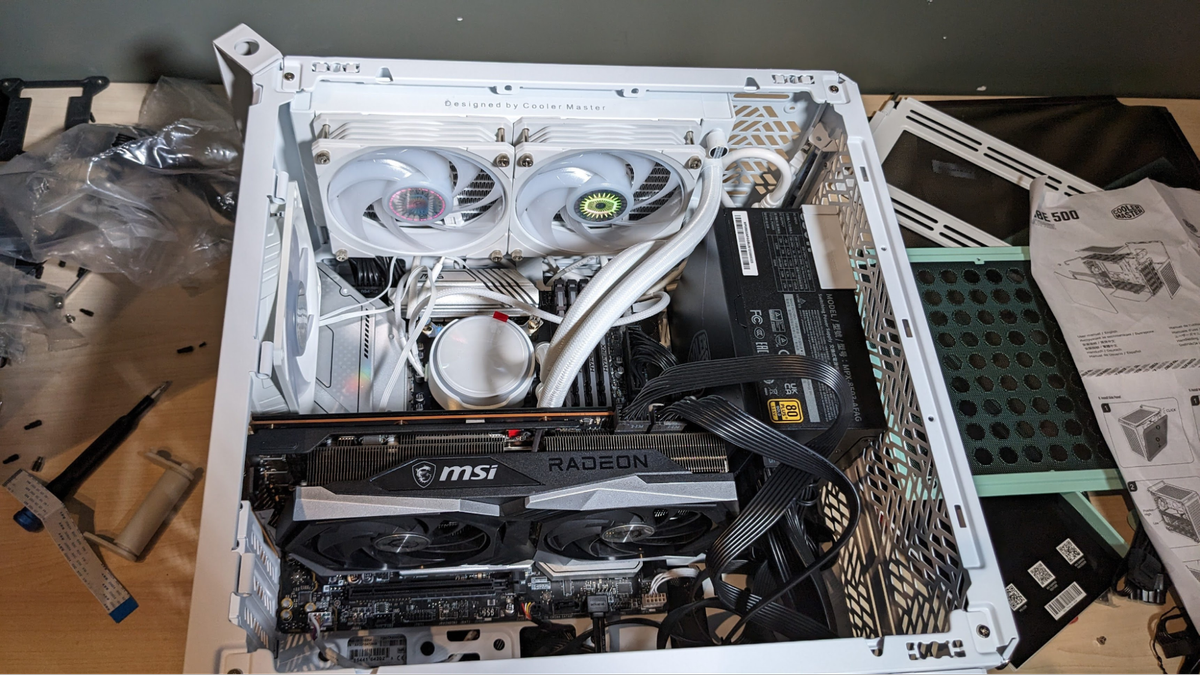 Building With Cooler Master’s Qube 500 Modular Case: Great Concept ...