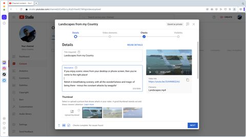 How to post a YouTube video | TechRadar