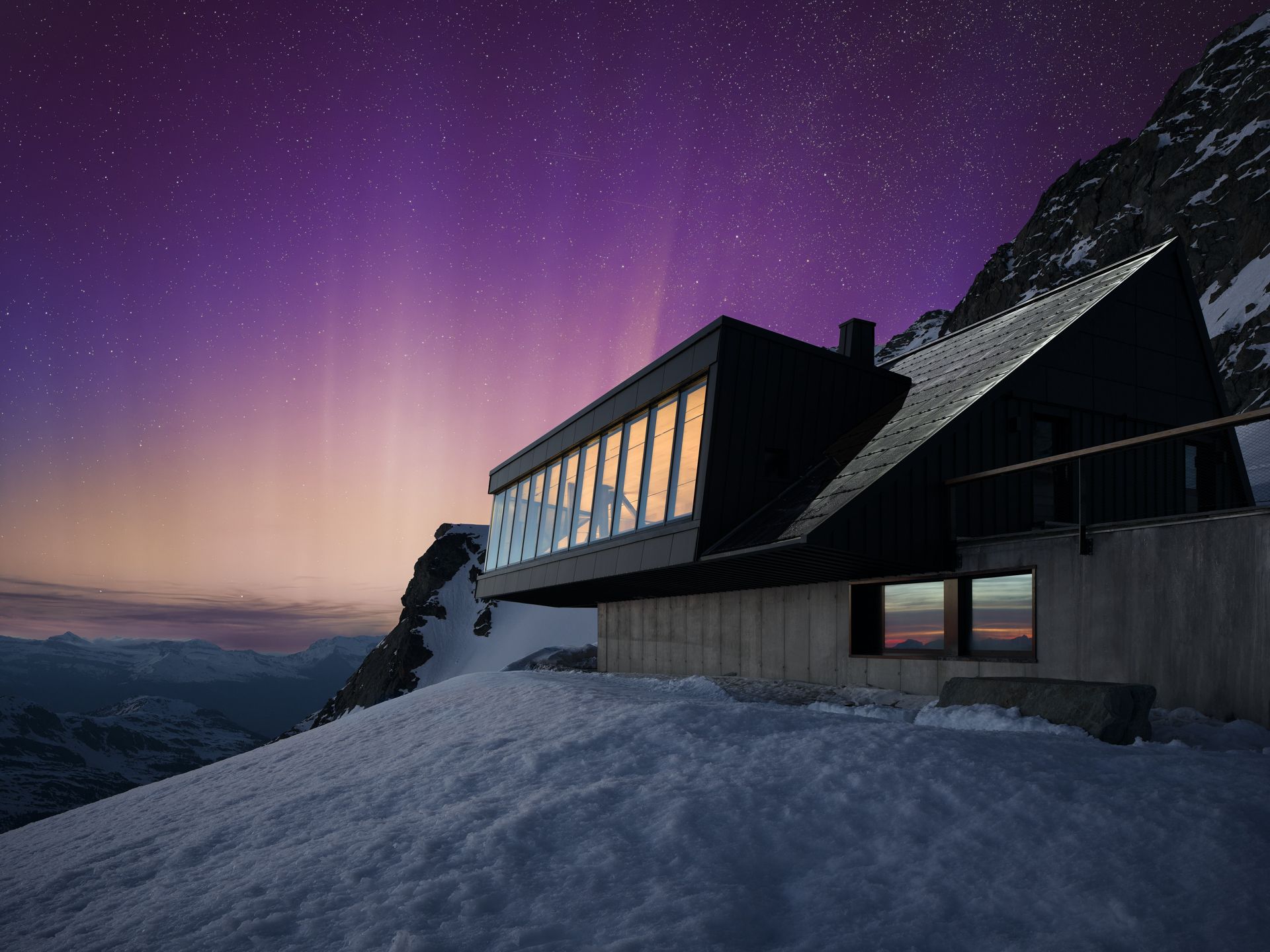 Amazing building with astounding aurora wins Architecture Photography ...