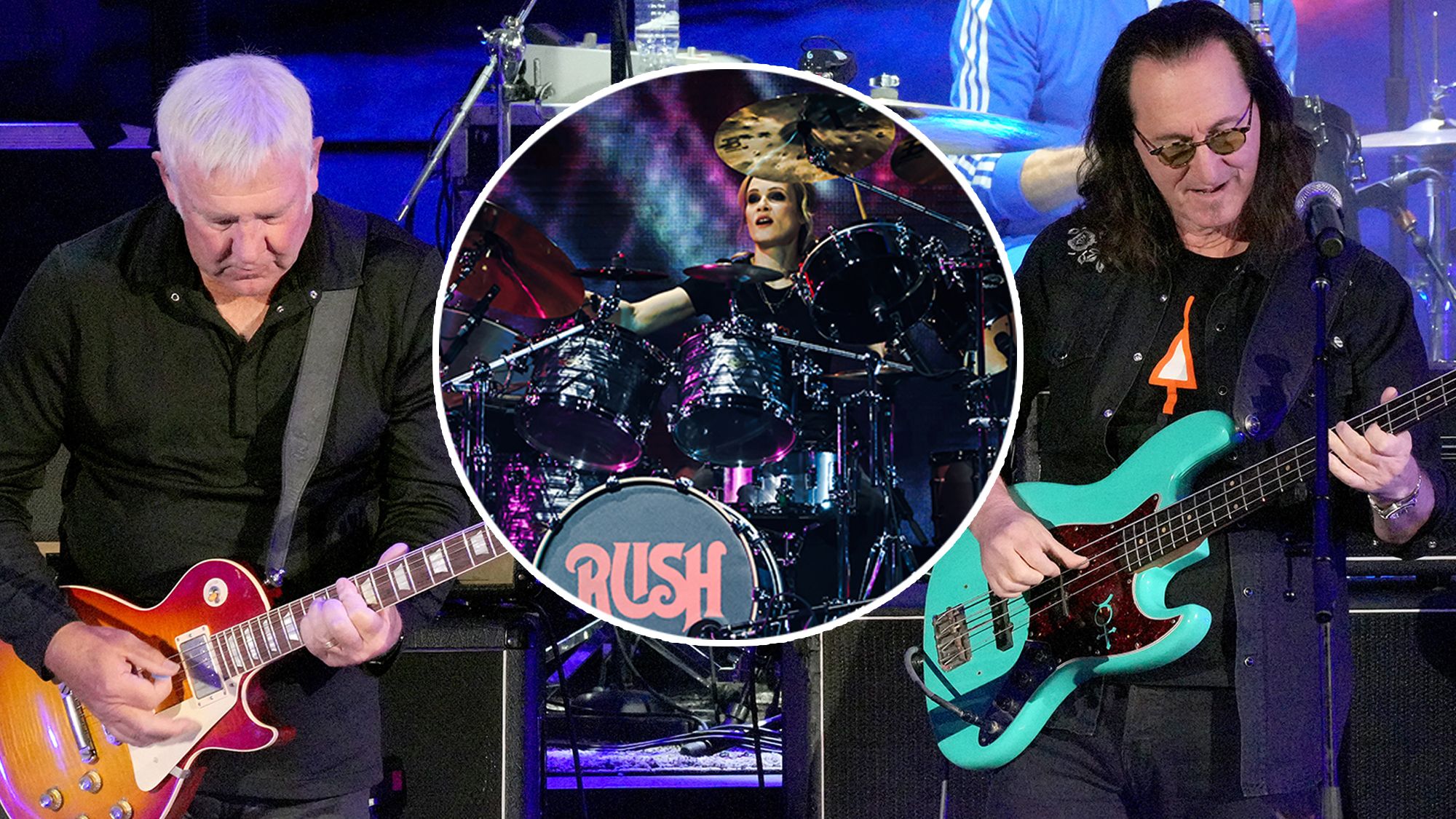 Alex Lifeson & Geddy Lee's first show with Anika Nilles | Guitar World